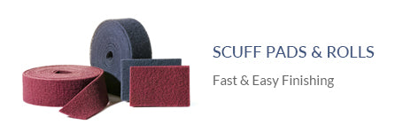 Abrasive Scuff Rolls, Discs & Pads – Maverick Abrasives